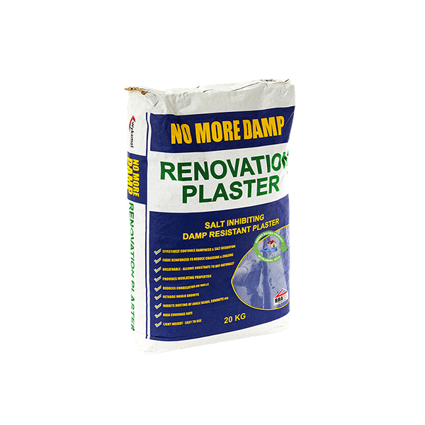 No More Damp Renovation Plaster | Wykamol